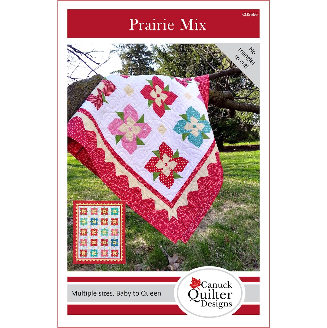 Prairie Mix Quilt Pattern PDF Download - Etsy