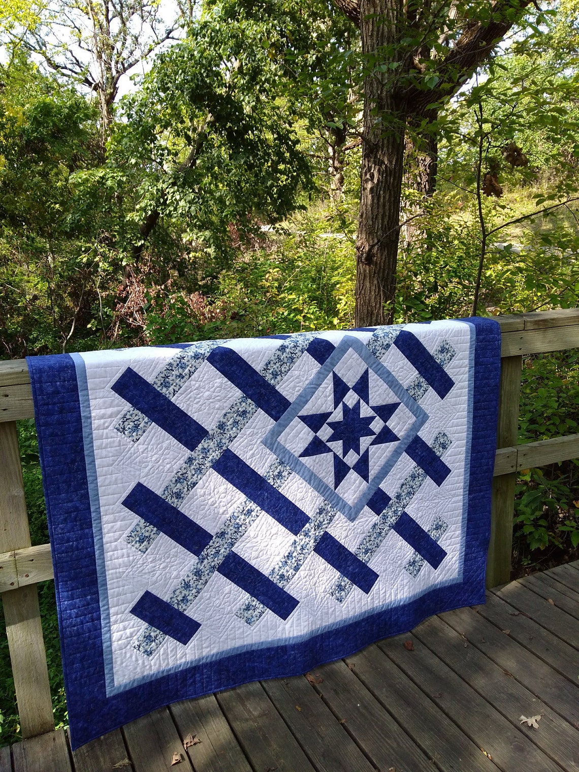 On the Fence Quilt Pattern - PDF Download - Etsy