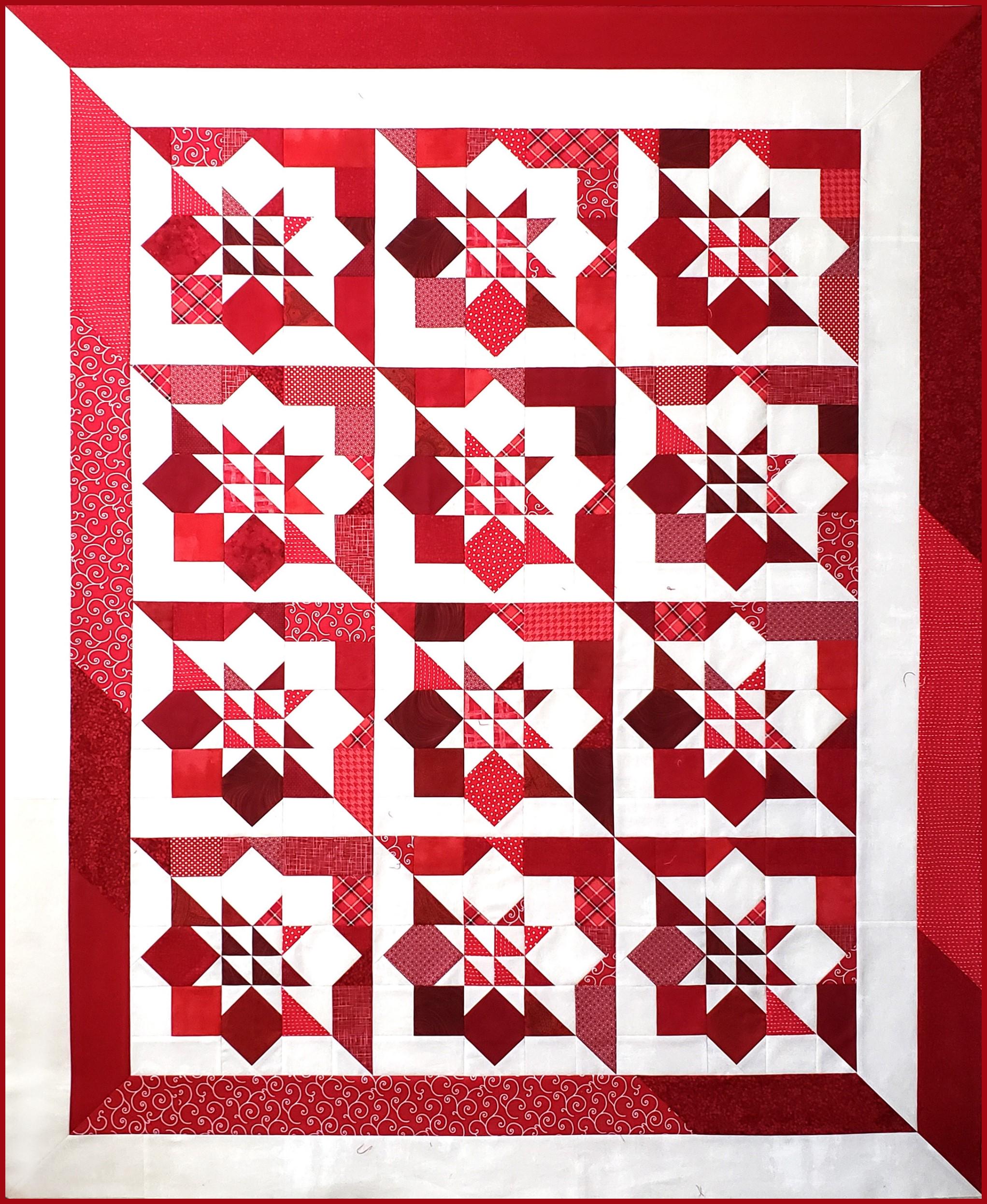 Half and Half Quilt Pattern PDF Download - Etsy