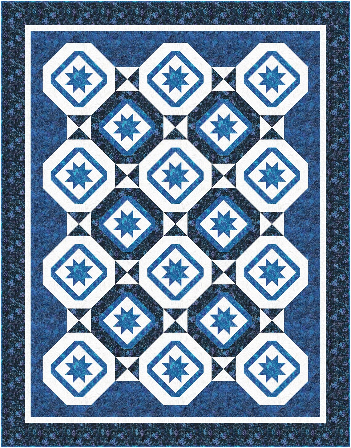 Shimmering Tiles Quilt Pattern - PDF Download - Etsy