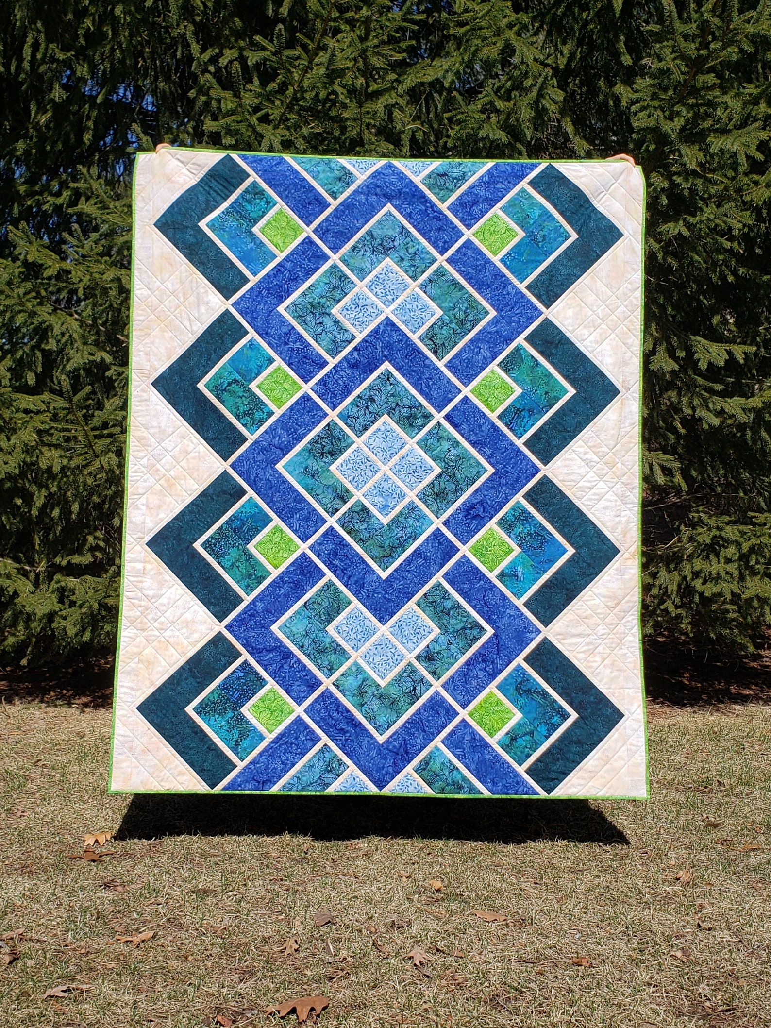 Modern Lace Quilt Pattern / PDF Download - Etsy