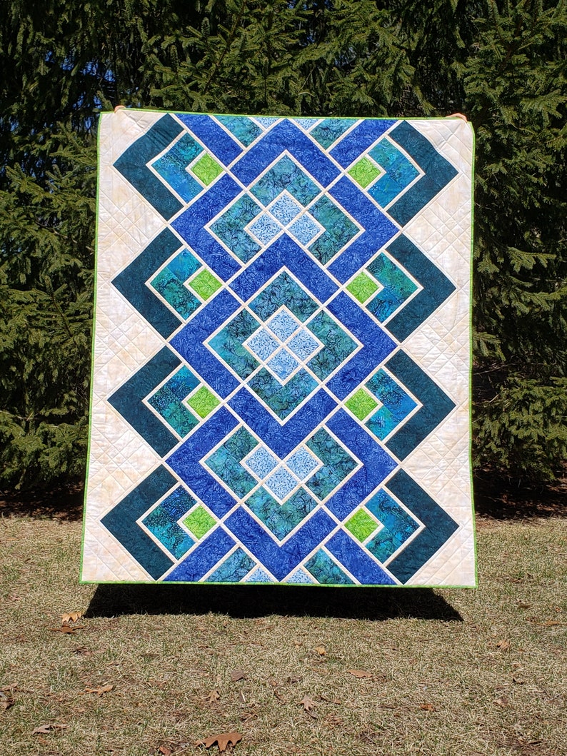 Modern Lace Quilt Pattern / PDF Download - Etsy