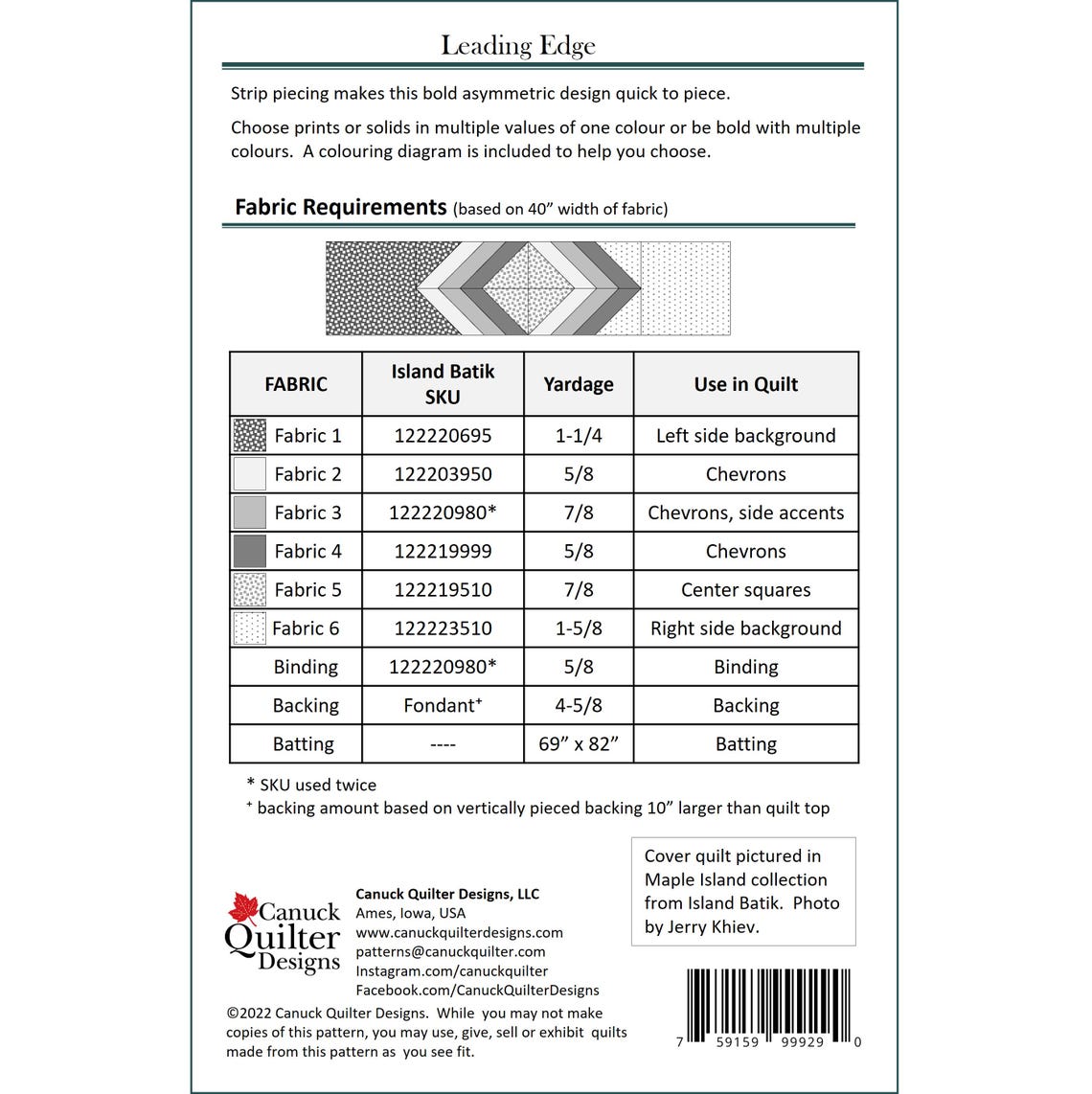 Leading Edge Quilt Pattern - PDF Download - Etsy
