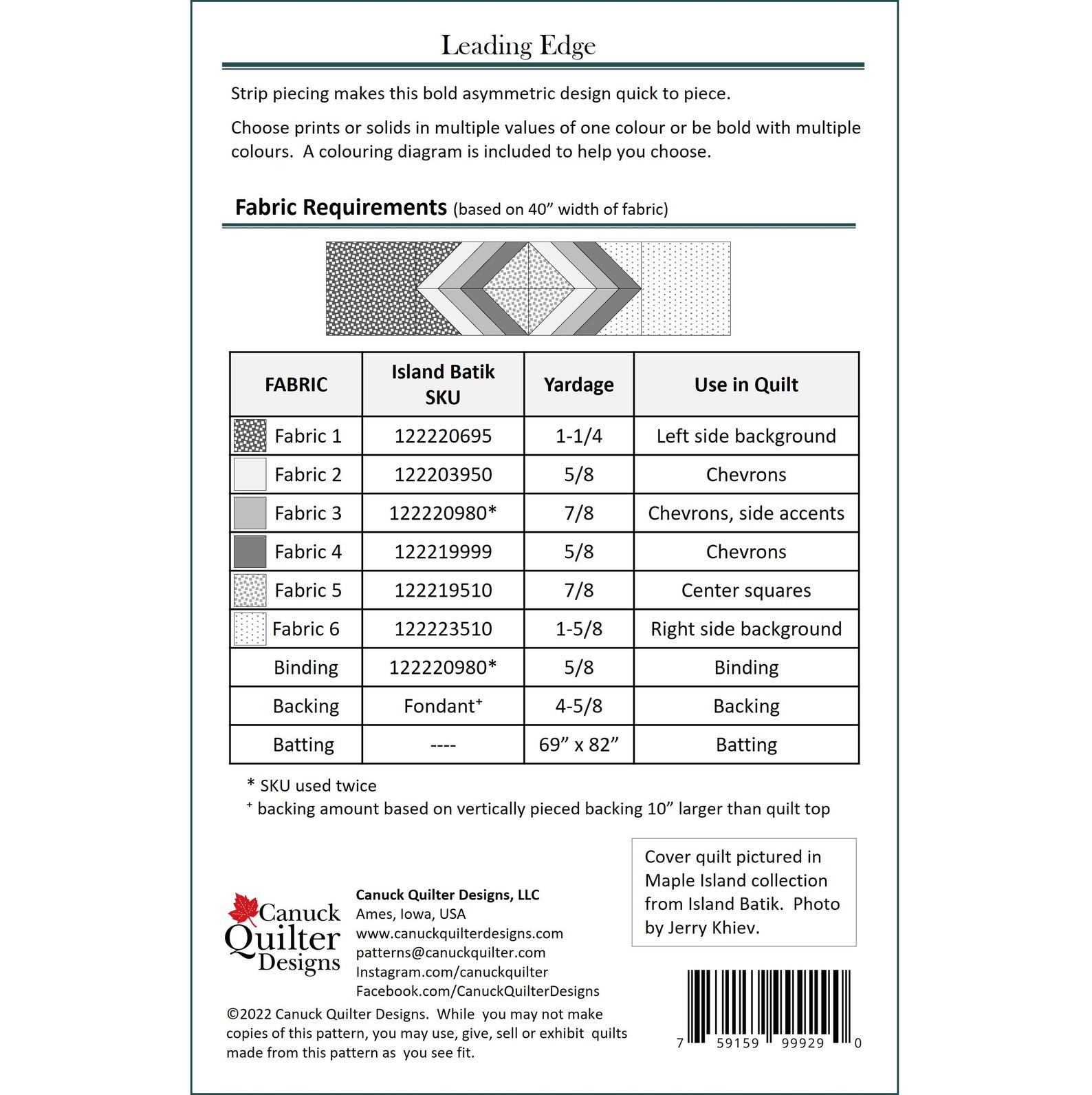 Leading Edge Quilt Pattern - PDF Download - Etsy