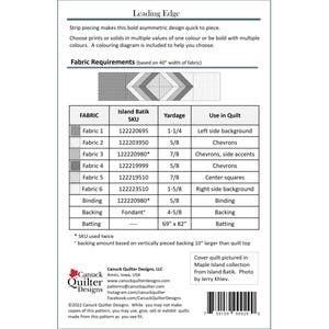 Leading Edge Quilt Pattern - PDF Download - Etsy