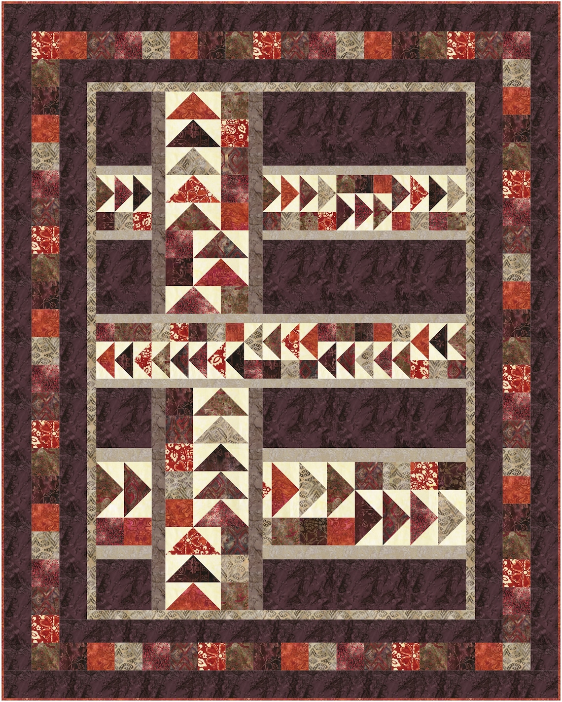 Connecting Geese Quilt Pattern / PDF Download - Etsy