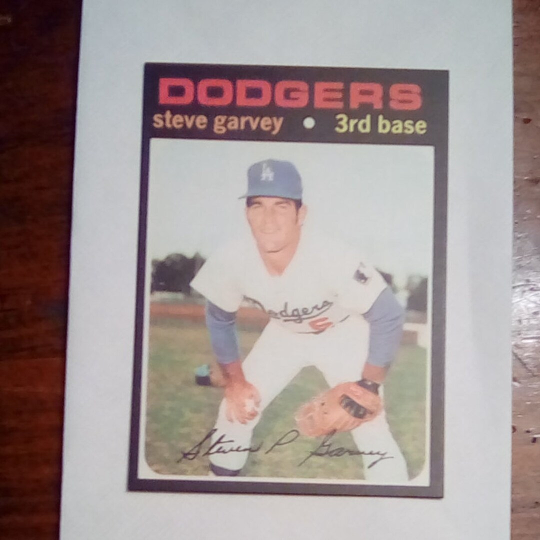 1971 Steve Garvey 341 Rookie reprint Novelty Card.mint.free - Etsy