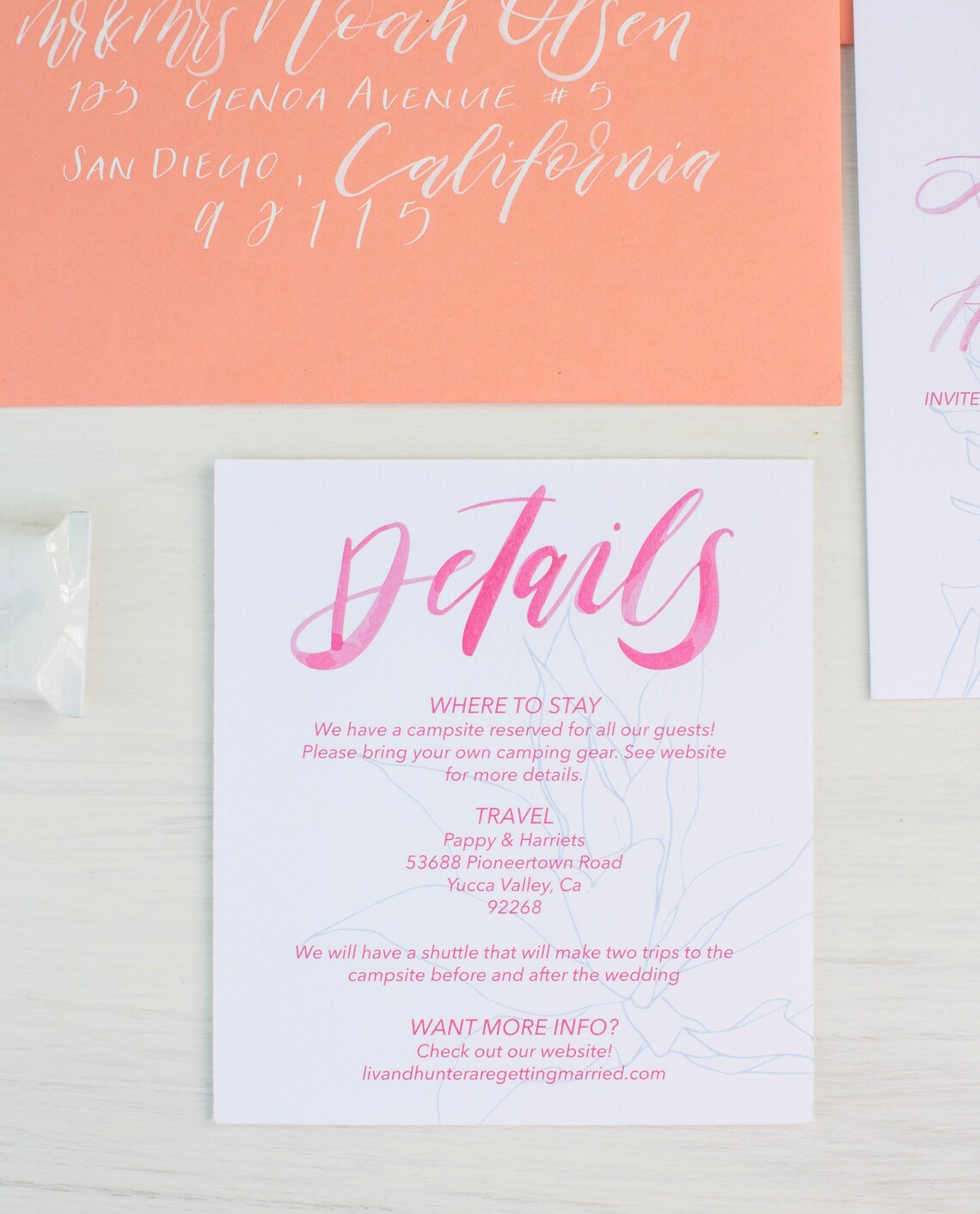 Wedding Invitation Joshua Tree Suite - Etsy