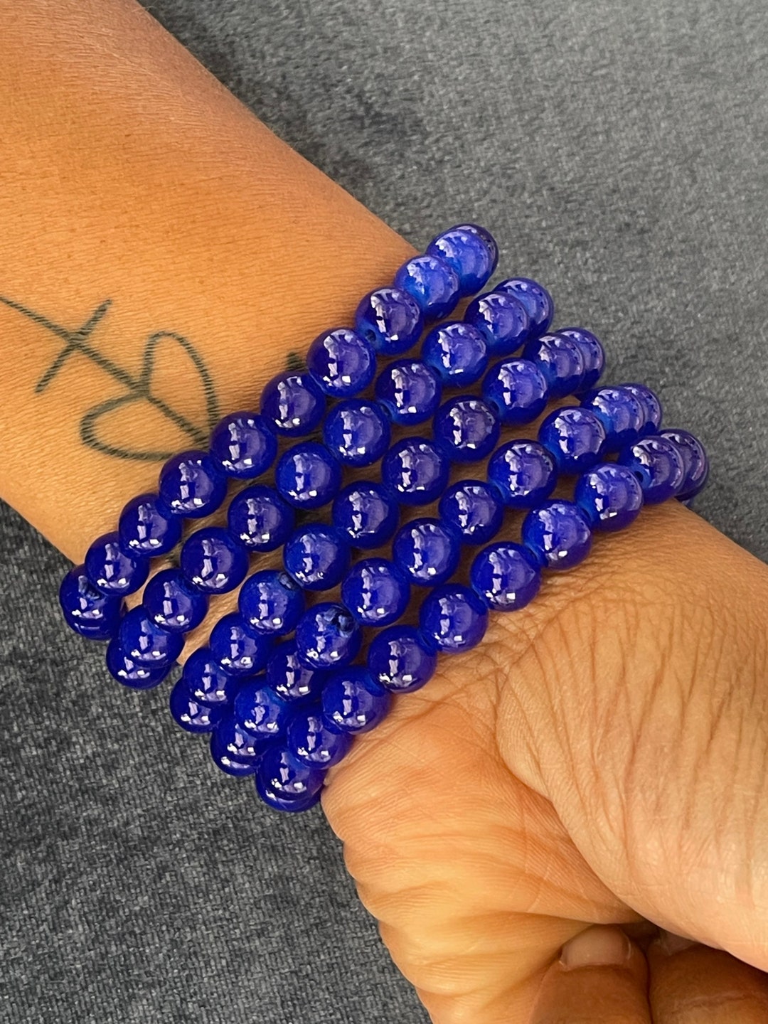 Multi Colored Beaded Bracelets - Etsy