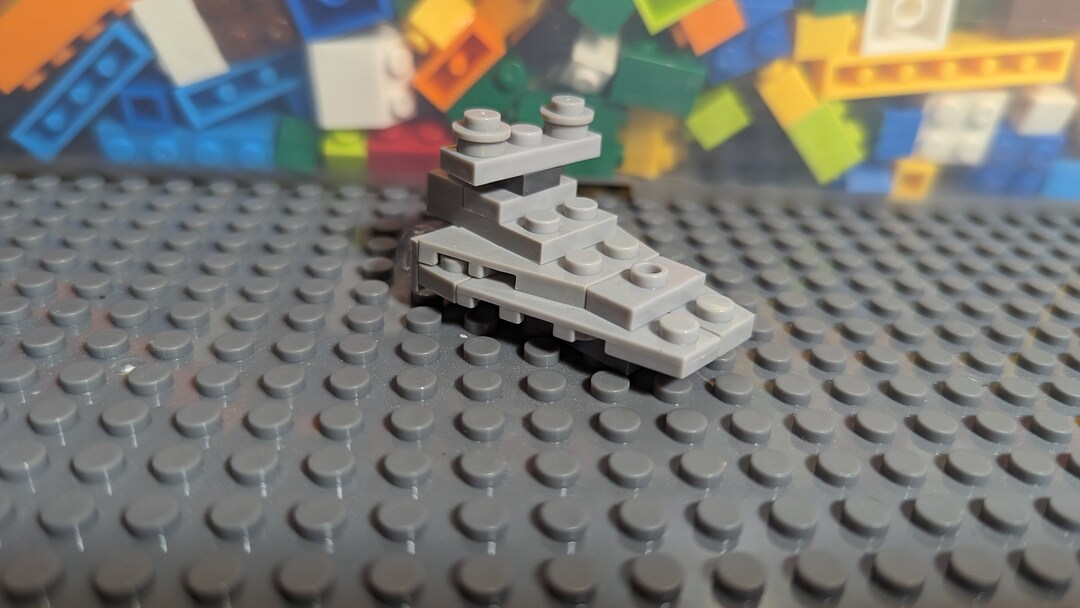 MOC LEGO Compatible Micro Star Destroyer - Etsy