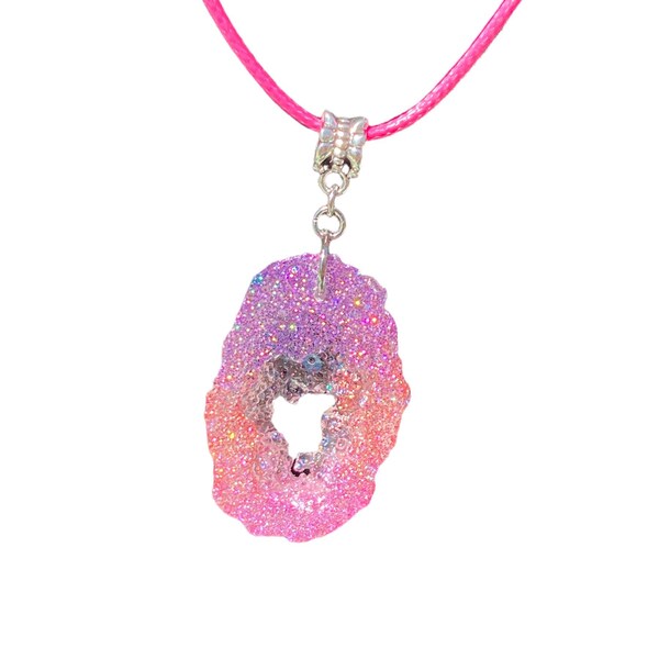 Geode Necklace - Etsy