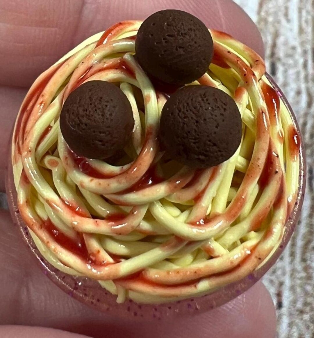 Spaghetti and Meatball Magnet,food Magnets, - Etsy