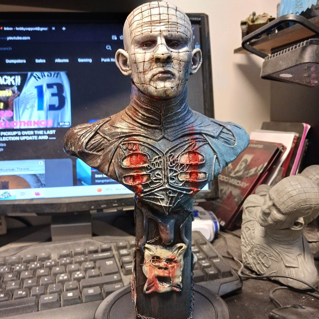 HELLRAISER Pinhead Column Version Custom Head HUNTER STORE - Etsy