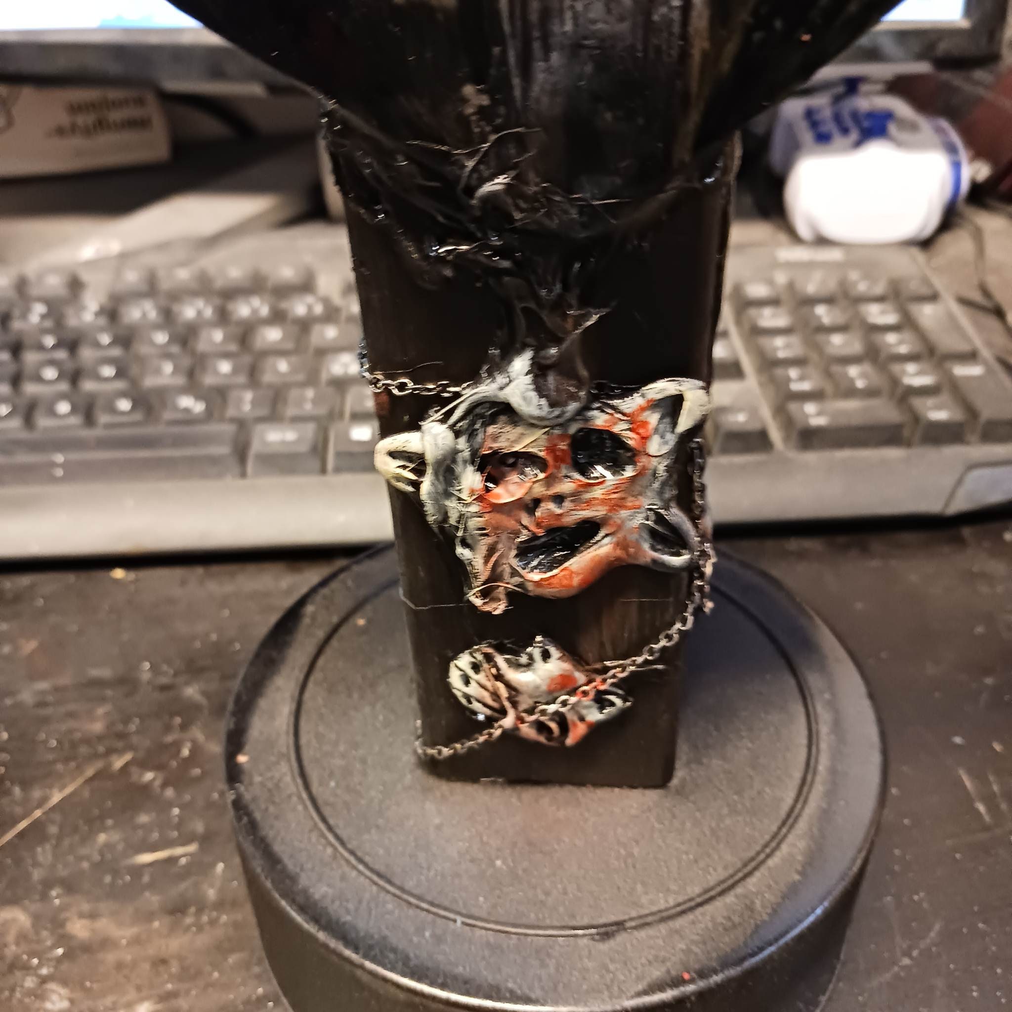 HELLRAISER Pinhead Column Version Custom Head HUNTER STORE - Etsy