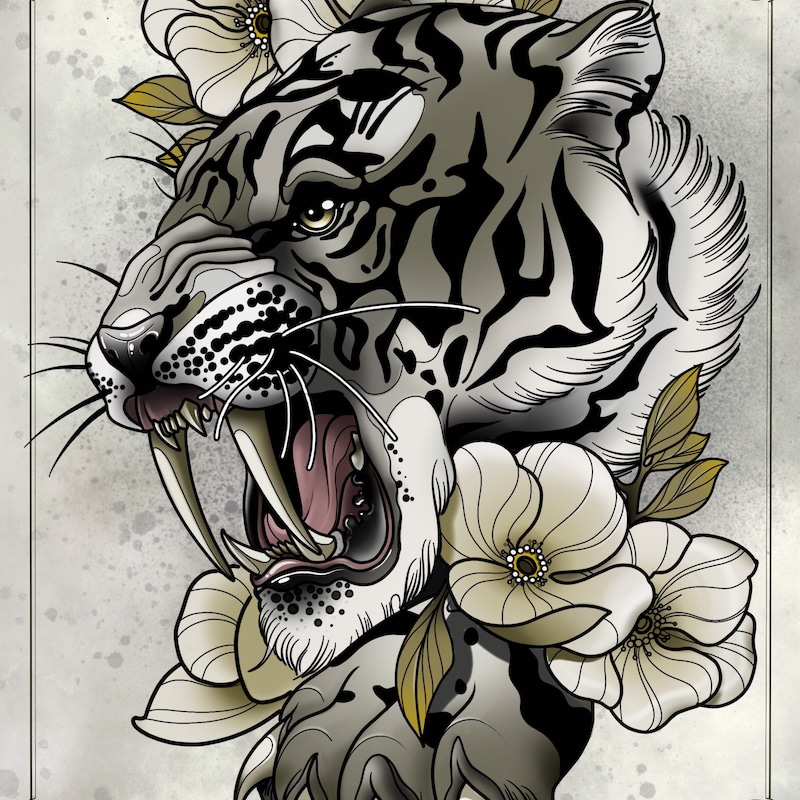 Neo Traditional - Etsy