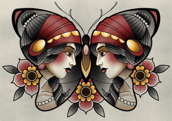 Gypsy Tattoo Flash Outlines 30 Best Yggdrasil Tattoo Ideas You Should