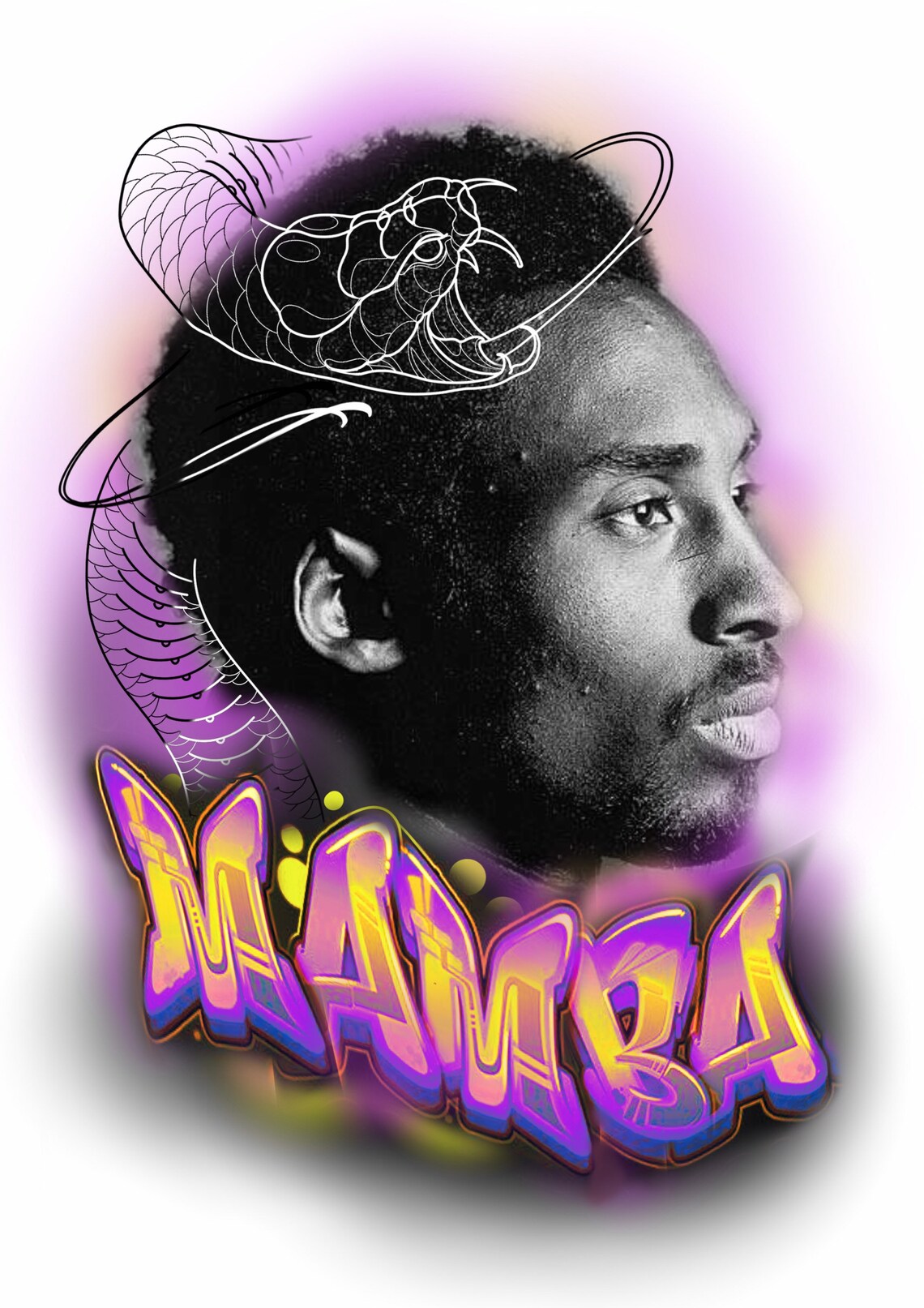 Kobe Bryant Print A3 - Etsy