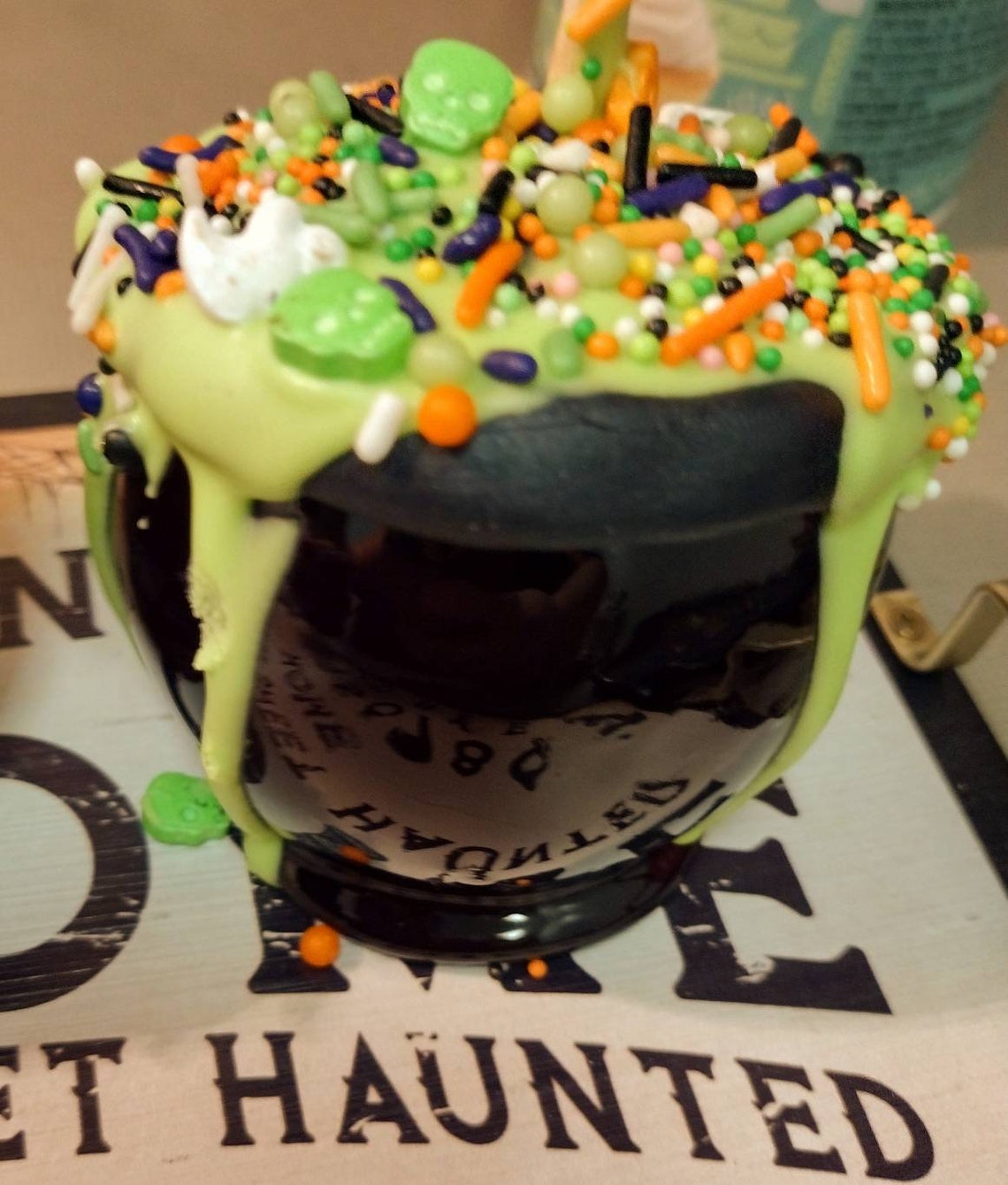 Halloween Cauldron Candy Apples Halloween Candy Apples - Etsy
