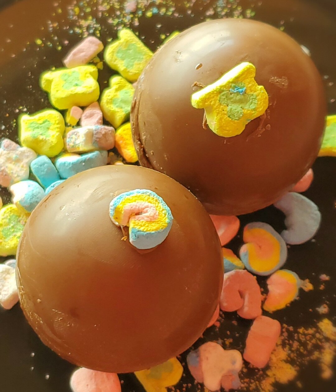 Lucky Charms Hot Chocolate Bombs, Hot Chocolate Bombs, Hot Cocoa - Etsy