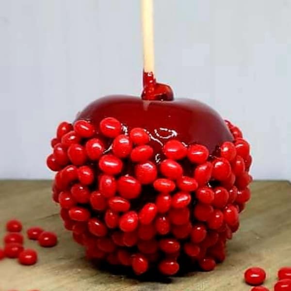 Red Candy Apple - Etsy