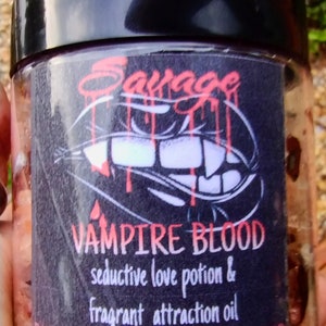 Savage : Vampire Blood, Deadly Attraction Oil, Conjure Oil, Pheromonal ...