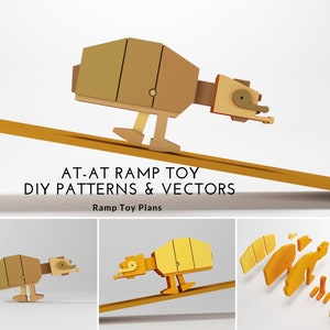 AT - AT Ramp Walker Patterns and Vectors, for Scroll Saw and Cnc ...