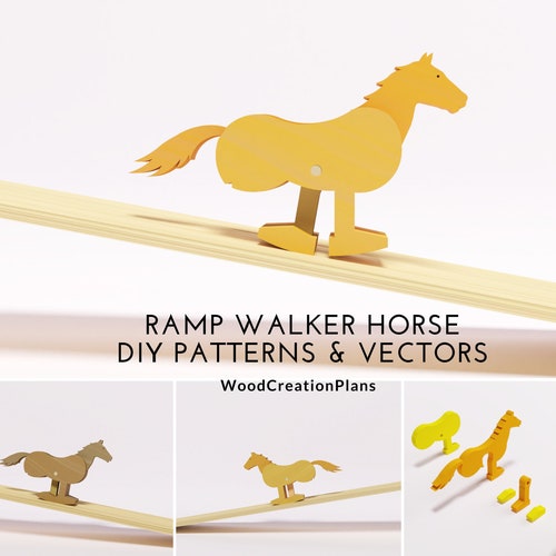 Dinosaur Ramp Walker Toy Patterns Stegosaurus | Etsy