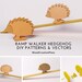 Hedgehog Ramp Walker Toy Patterns for Cnc and Scroll Saw. - Etsy