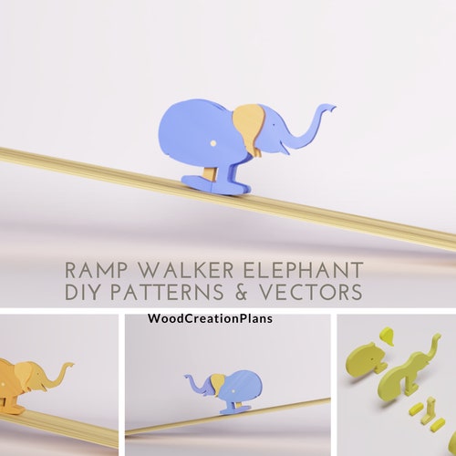 Ramp Walker Toy Wooden Toy Patterns DIY Ramp Toy Plans DIY - Etsy Australia