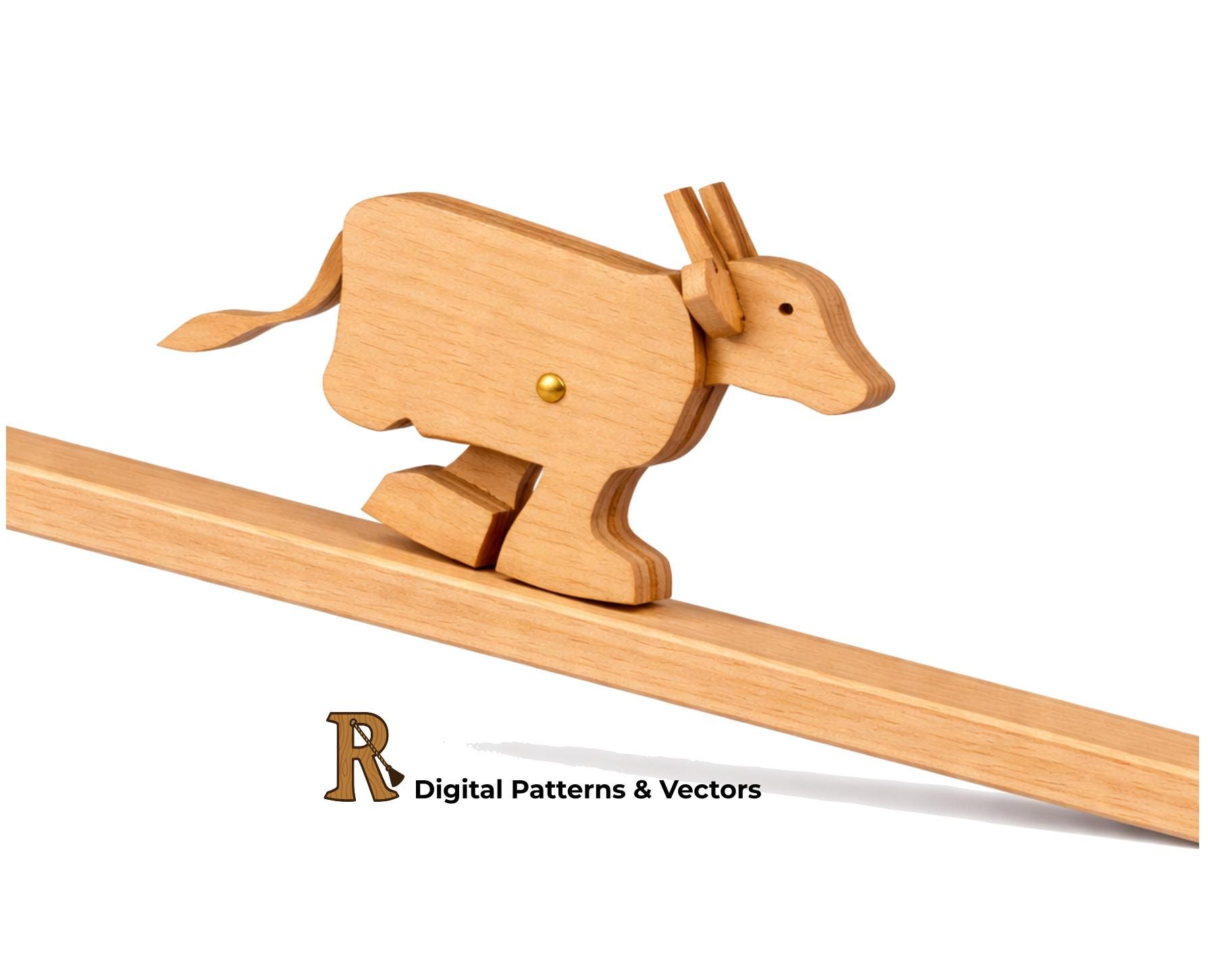 RAMP WALKER Cow DIY Patterns Vectors and Assembly Guide - Etsy