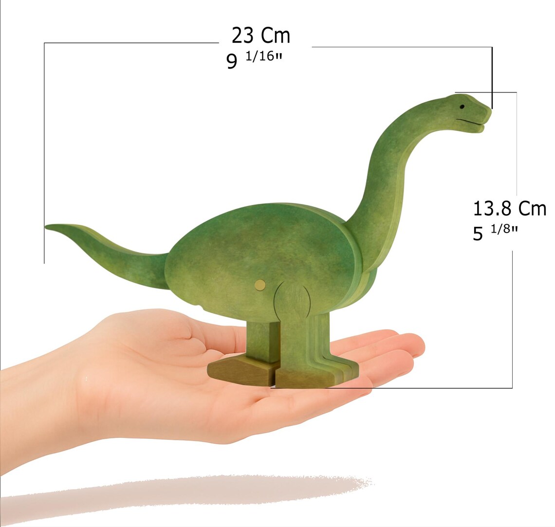 Ramp Walker Dinosaur Brontosaurus Toy Patterns and Vectors - Etsy