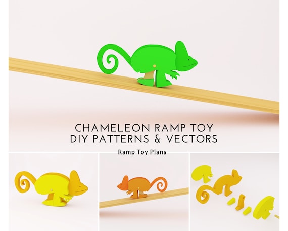 Ramp Walker Toy Wooden Toy Patterns DIY Ramp Toy Plans DIY - Etsy