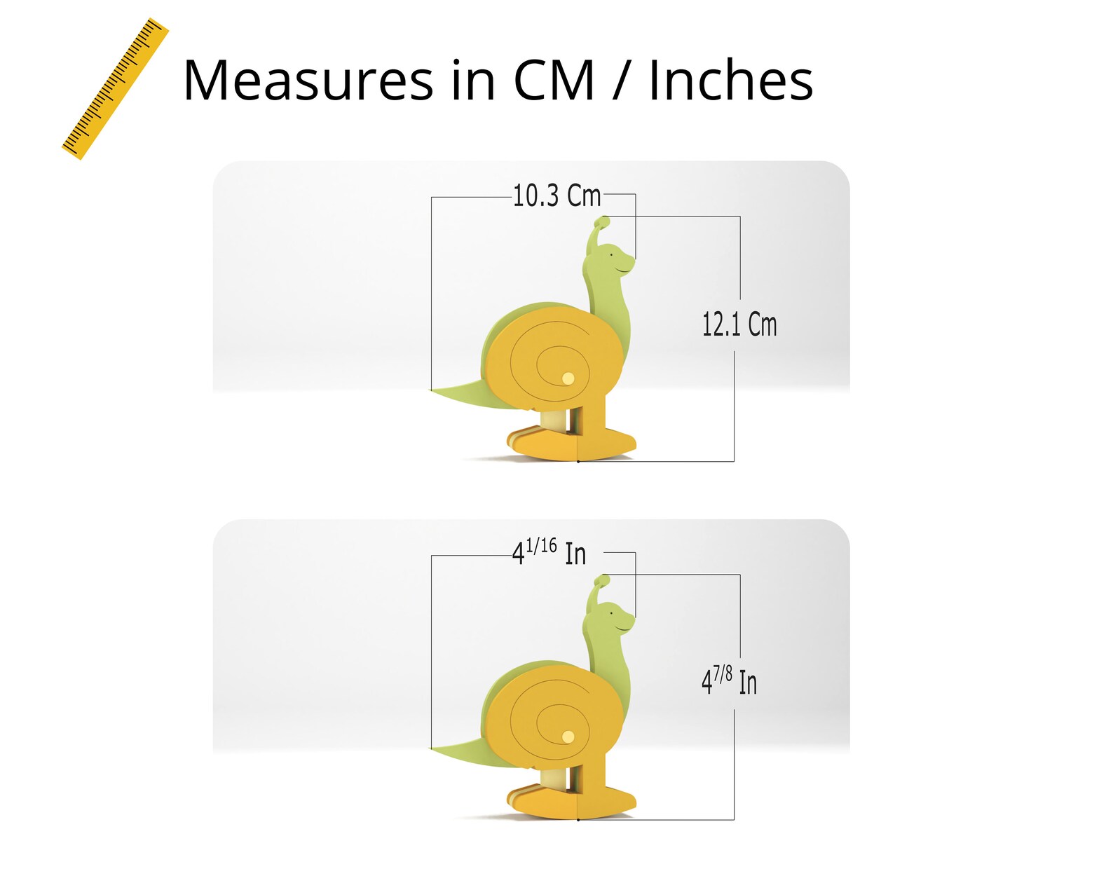 DIY Snail Ramp Walker Toy Plans and Vectors - Etsy