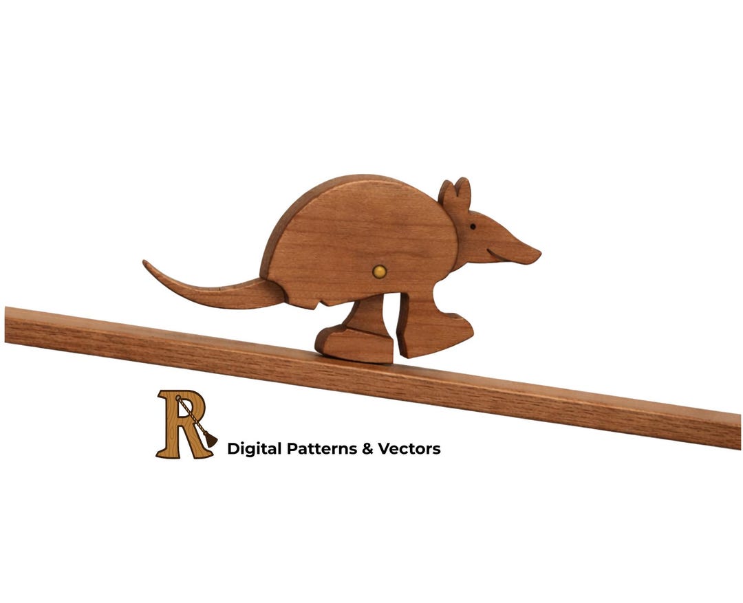 DIY Ramp Walker Armadillo Patterns for Scroll Saw and CNC Machines - Etsy