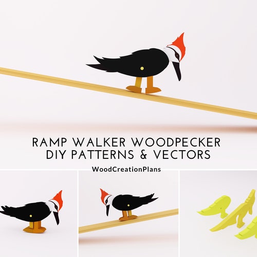 Kangaroo Wooden Ramp Toy Vectors and Pdf Patterns - Etsy