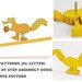 Squirrel Ramp Walker Toy DIY Plans and Vectors - Etsy