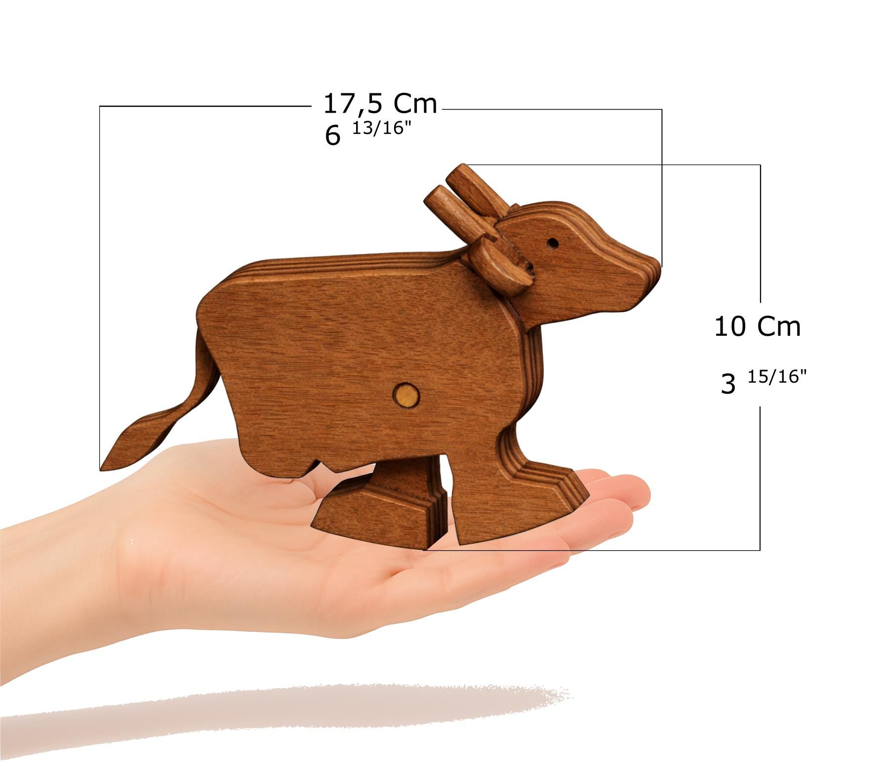 RAMP WALKER Cow DIY Patterns Vectors and Assembly Guide - Etsy