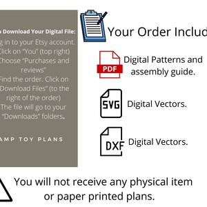 DIY Snail Ramp Walker Toy Plans and Vectors - Etsy