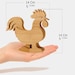 DIY Rooster Ramp Walker Toy Patterns and Assembly Guide - Etsy