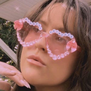 Chappell Roan Inspired 'midwest Princess' Heart Shaped Festival Sunnies ...