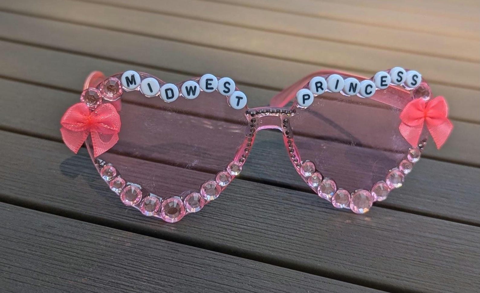Chappell Roan Inspired 'midwest Princess' Heart Shaped Festival Sunnies ...