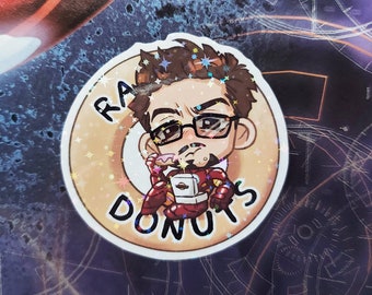 Iron Man Donut - Etsy