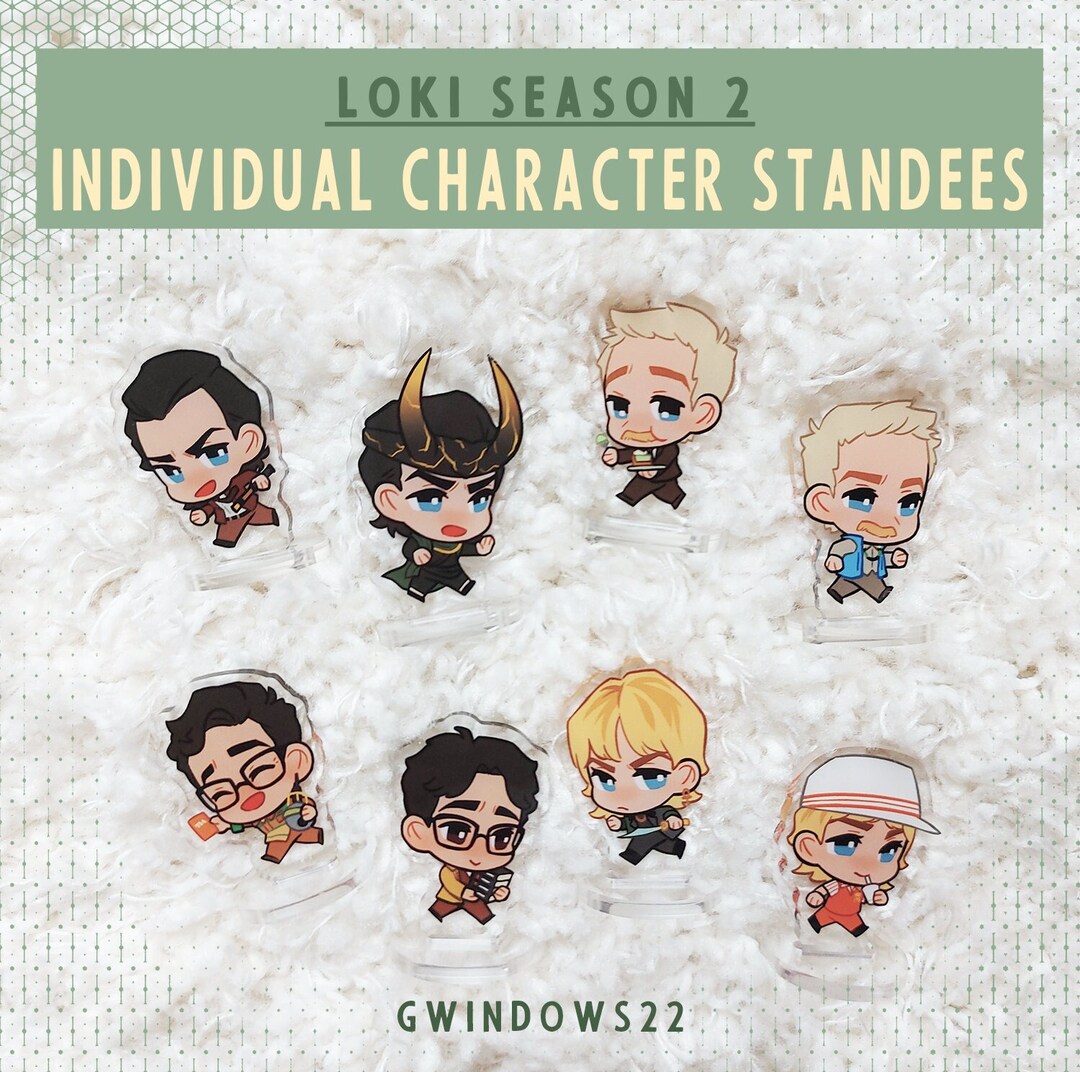 Loki - Standees (INDIVIDUAL CHARACTERS) - Etsy
