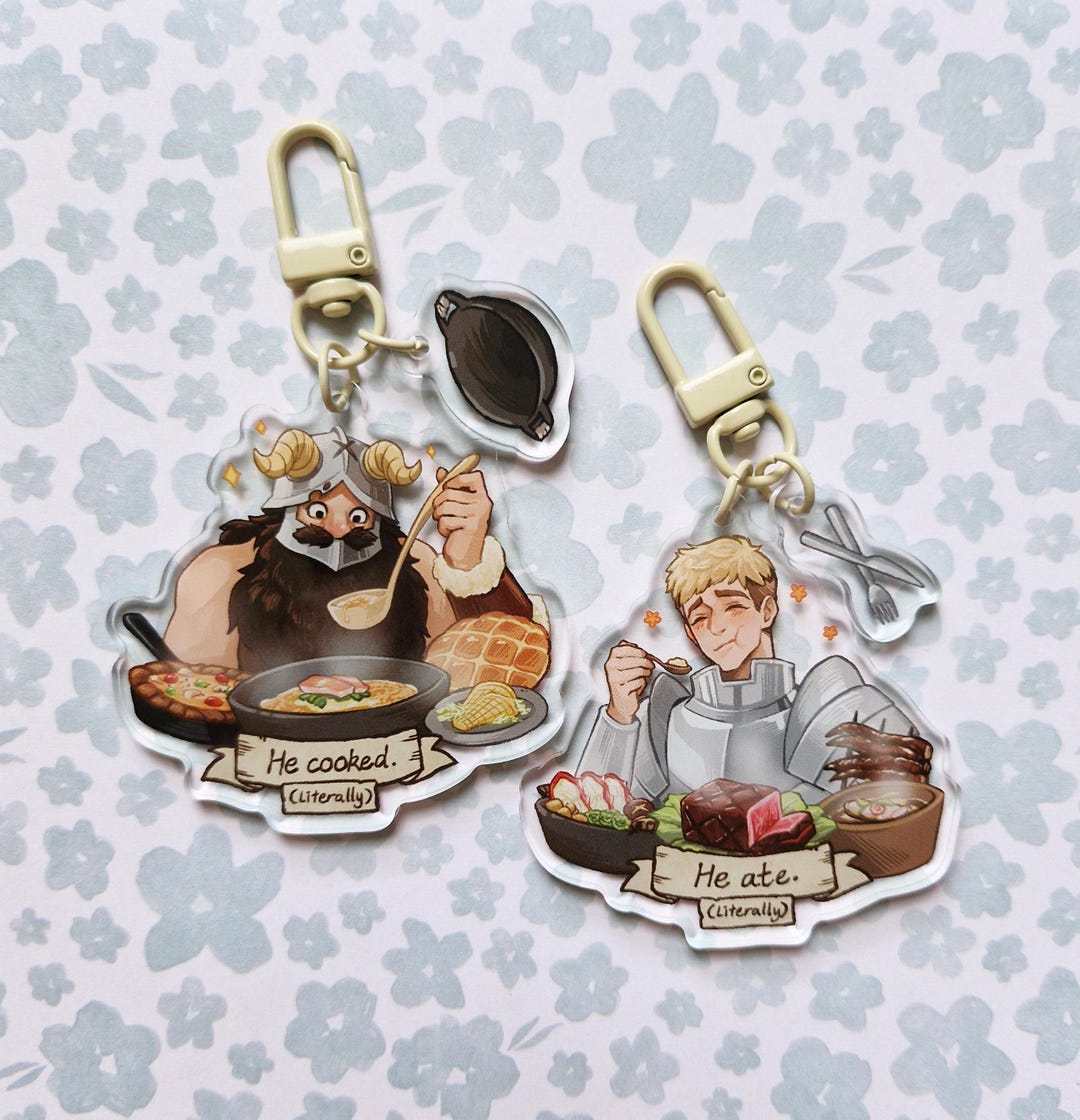 Dungeon Meshi - Keychains - Etsy Australia