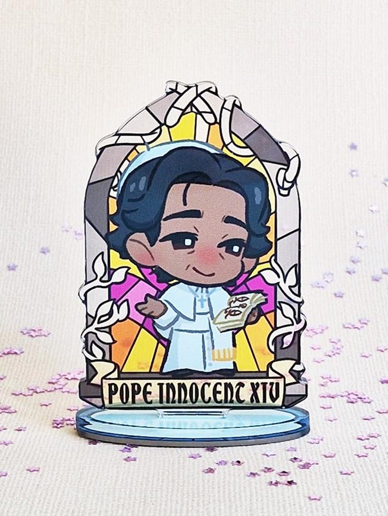 Conclave - Stained Glass Acrylic Standees - Etsy Australia