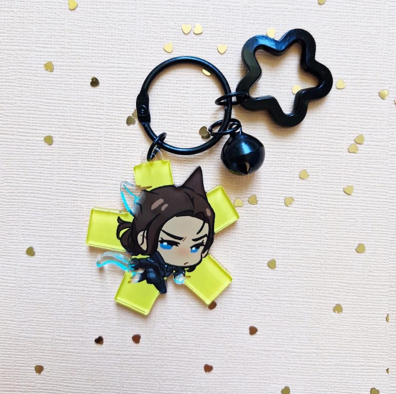 Thunderbolt Kitties! - Acrylic Keychains - Etsy