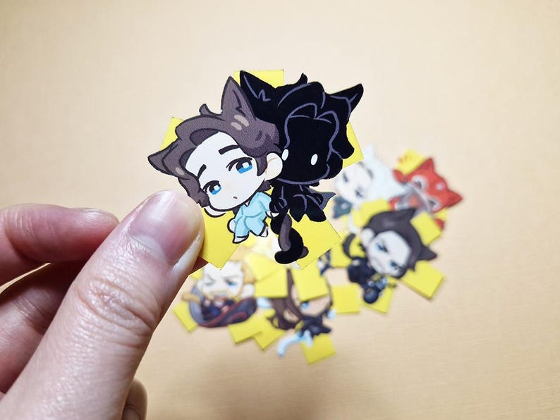 Thunderbolt Kitties! - Little Sticker Set - Etsy