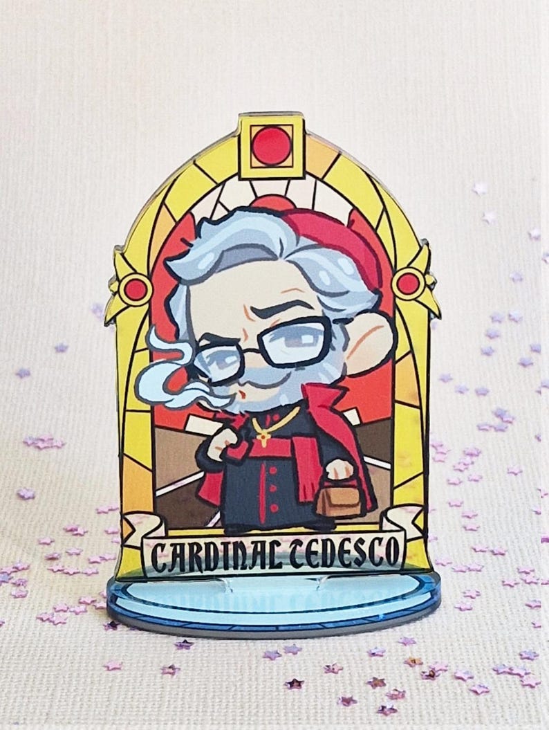 Conclave - Stained Glass Acrylic Standees - Etsy Australia