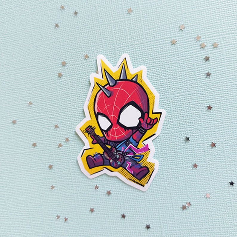 Spiderverse - Die Cut Stickers - Etsy