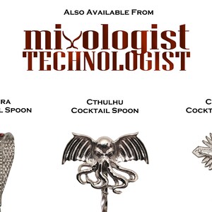 Cthulhu Cocktail Bar Spoon Stirring Spoon - Etsy